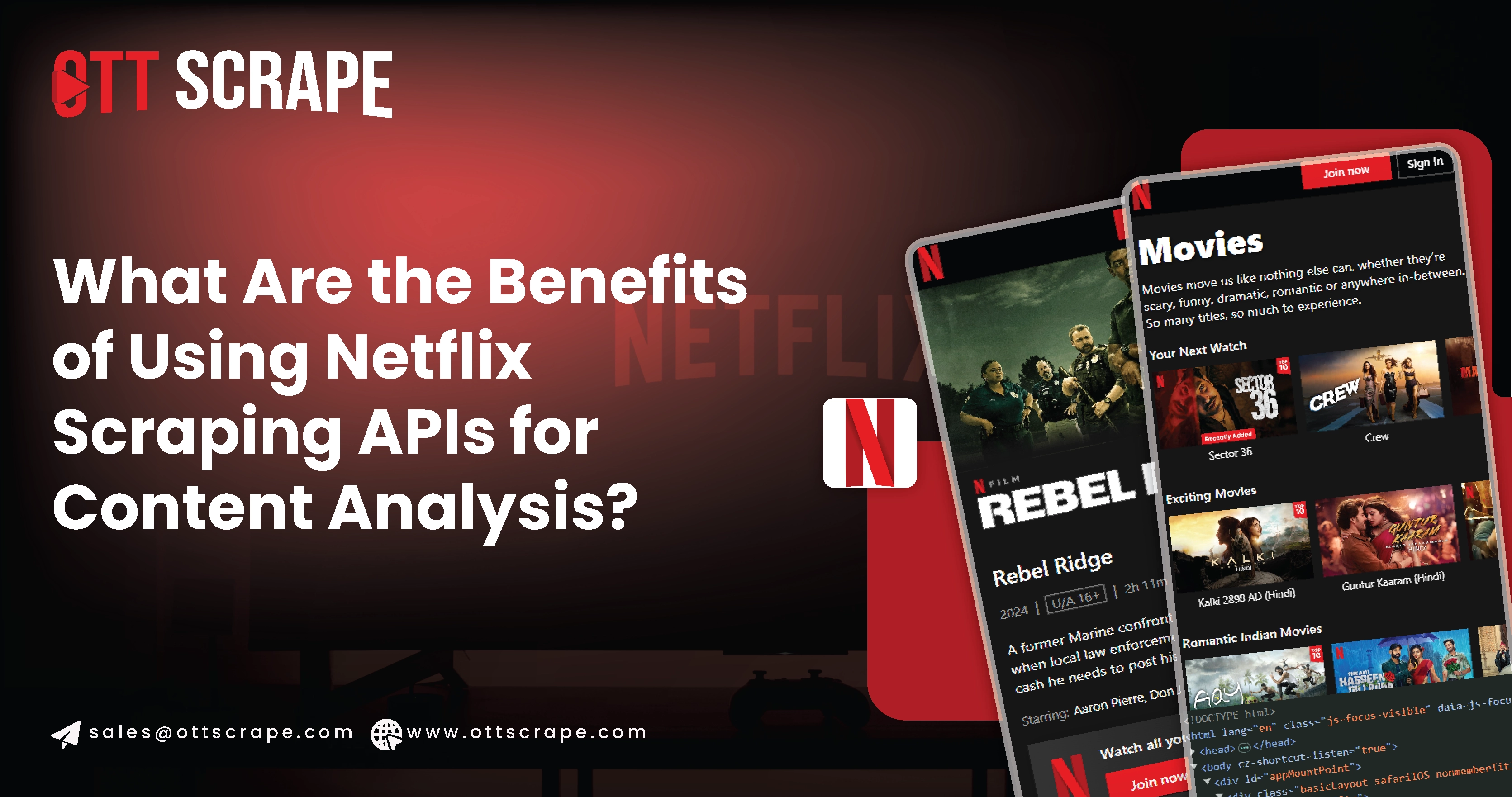 Benefits of Using Netflix Scraping APIs for Content Analysis